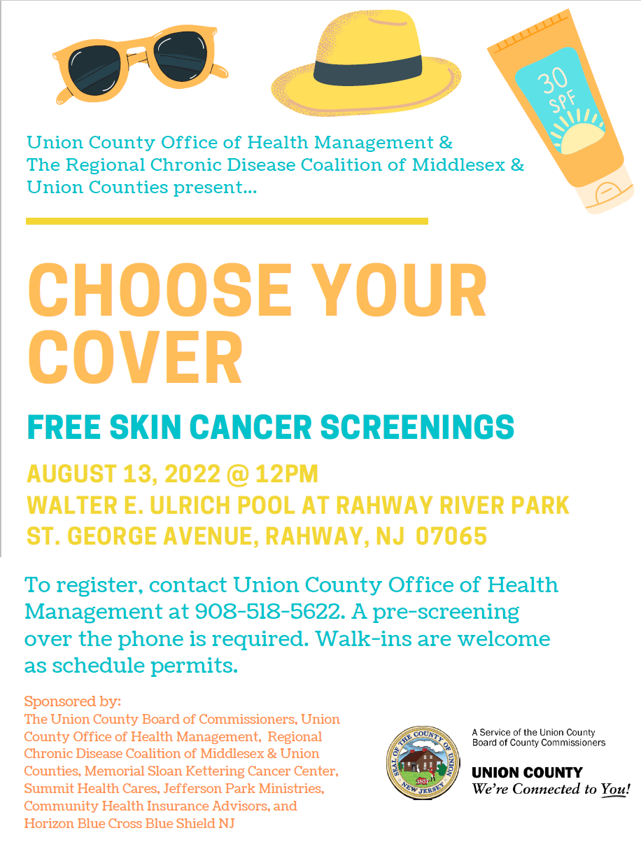 Union County Offers Free Skin Cancer Screening, Information on How to ...