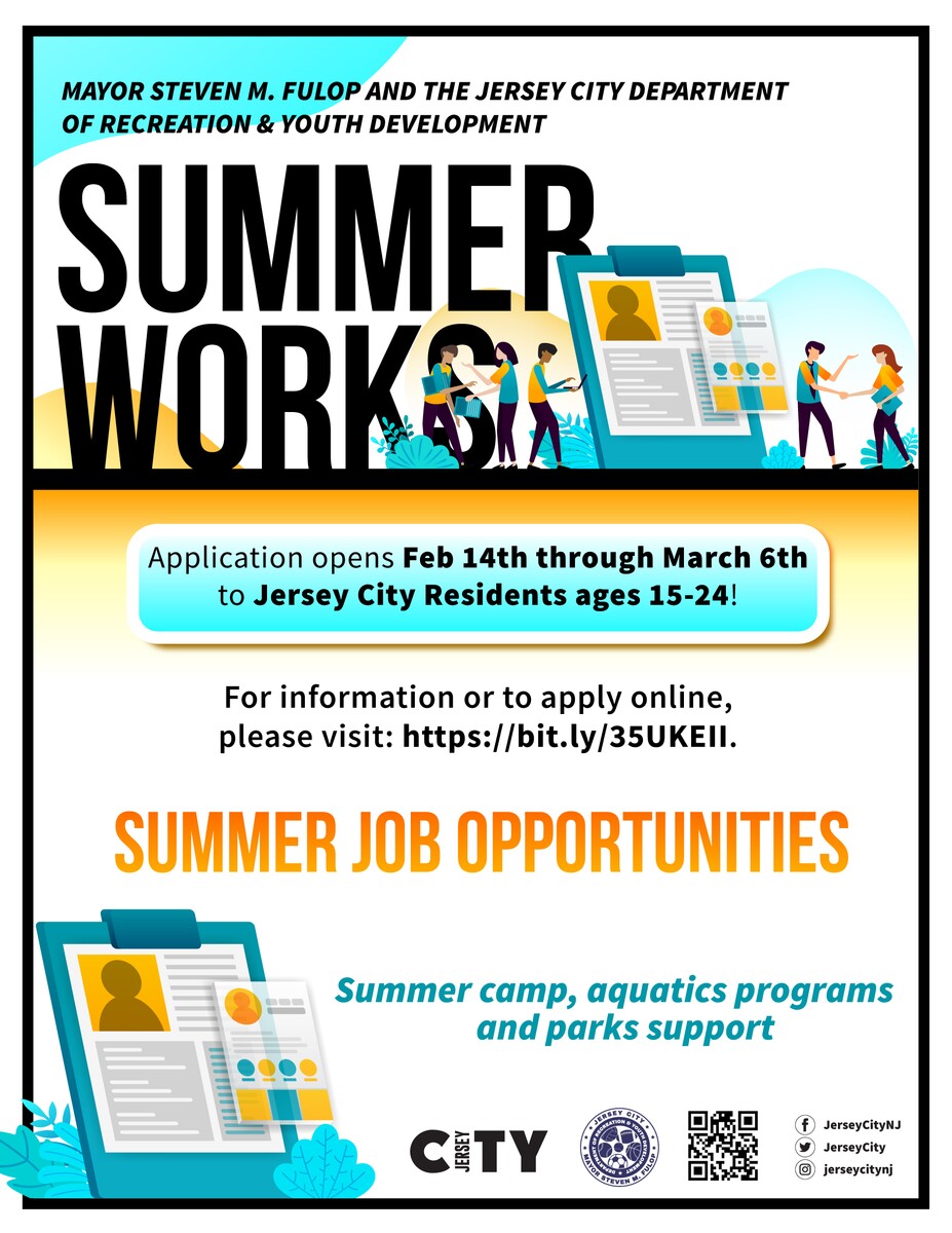 Jersey City Opens Applications to Hire Hundreds of Jersey City’s Youth ...