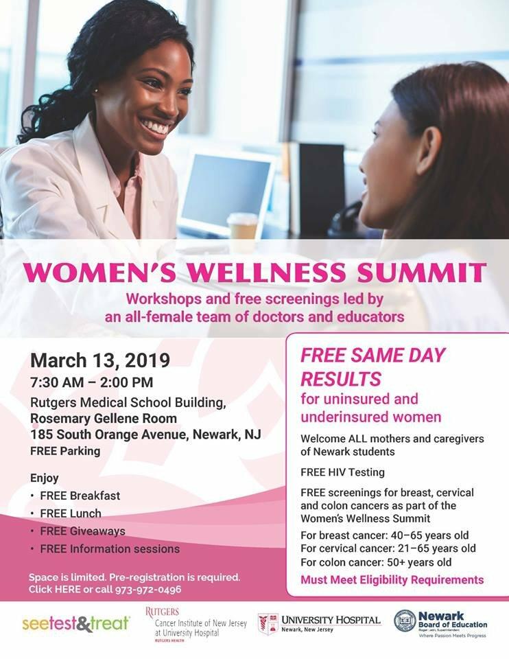 Women's Wellness Summit Underway in Newark