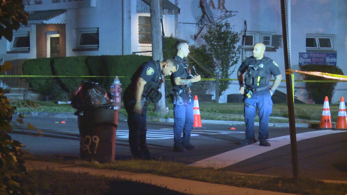 Elizabeth Police Conducts Crime Scene Investigation in Residential ...