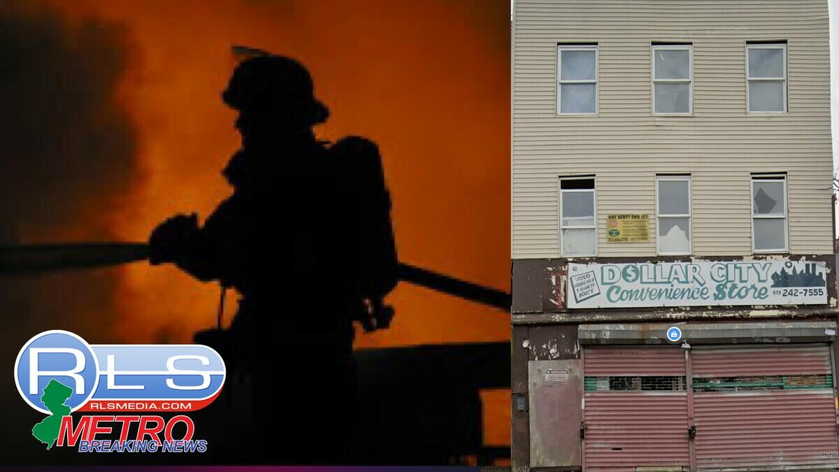 Newark Firefighters Extinguish Late-Night Blaze in Central Ward Building