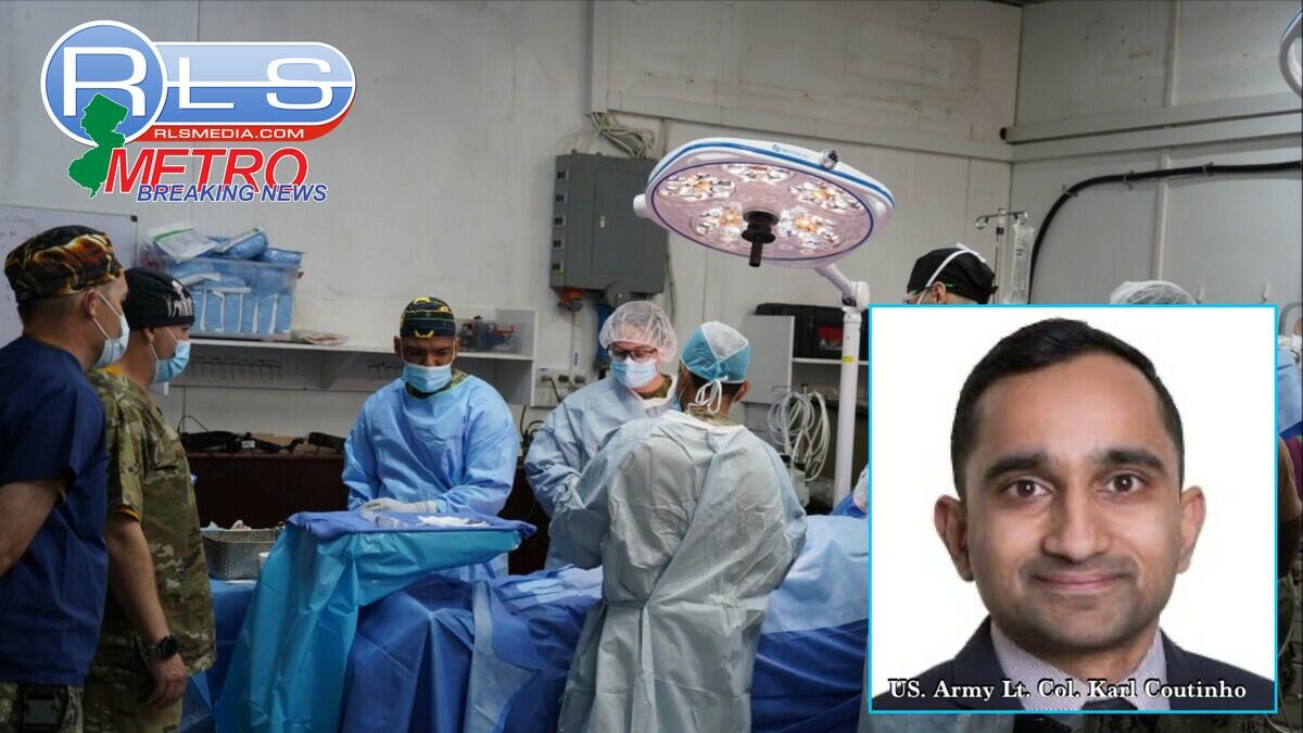 Essex County Doctor Leads Groundbreaking Surgery at Erbil Air Base Iraq