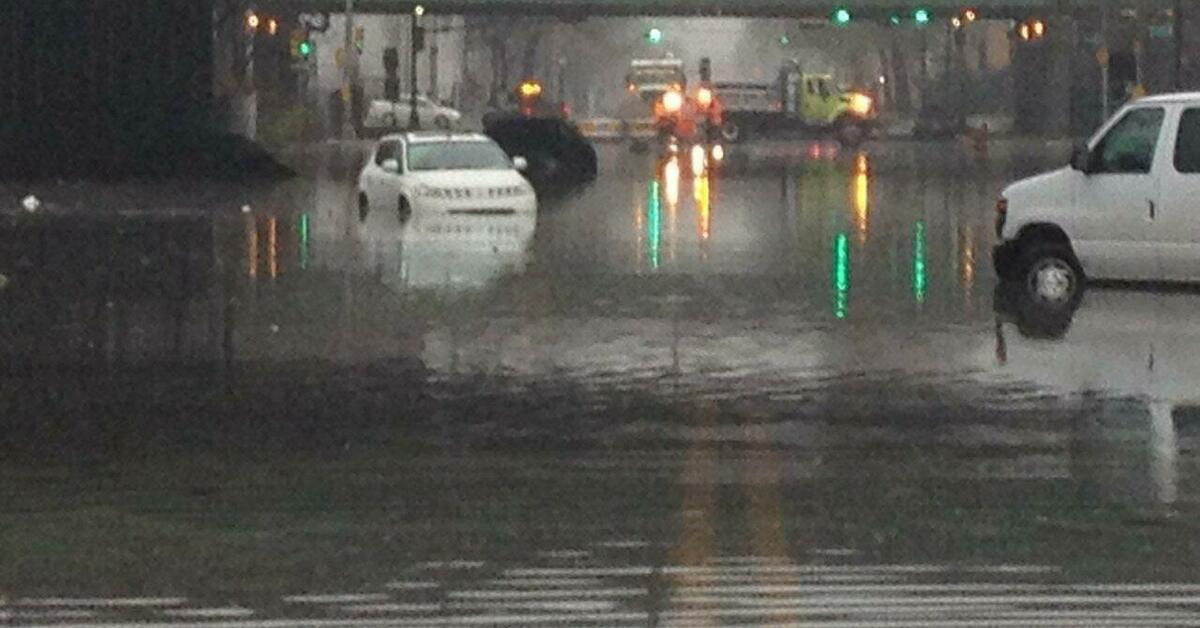 Rain Causes Severe Flooding in Parts of Newark's South Ward