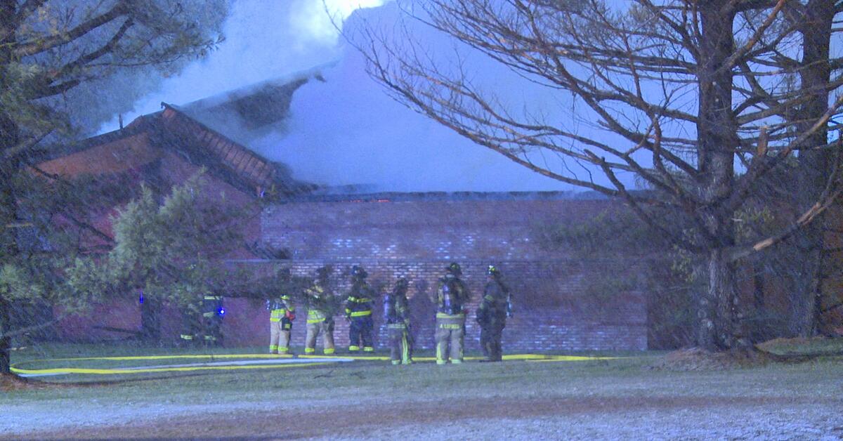 Bergen County Fire Firefighters Battle Multi-Alarm Church Fire in ...