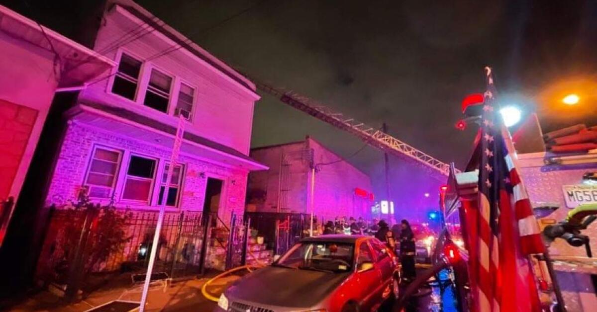 Fire Captain Burned in Newark North Ward House Fire