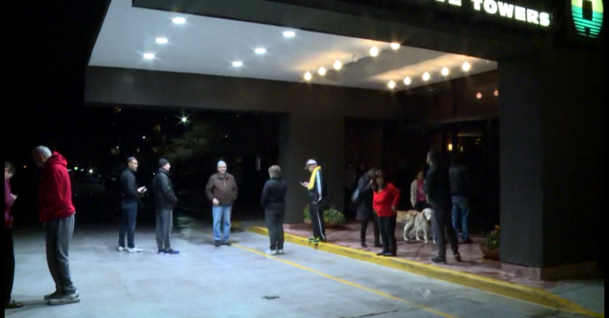 Three-Alarm Fire Burns Inside Secaucus High-Rise Building