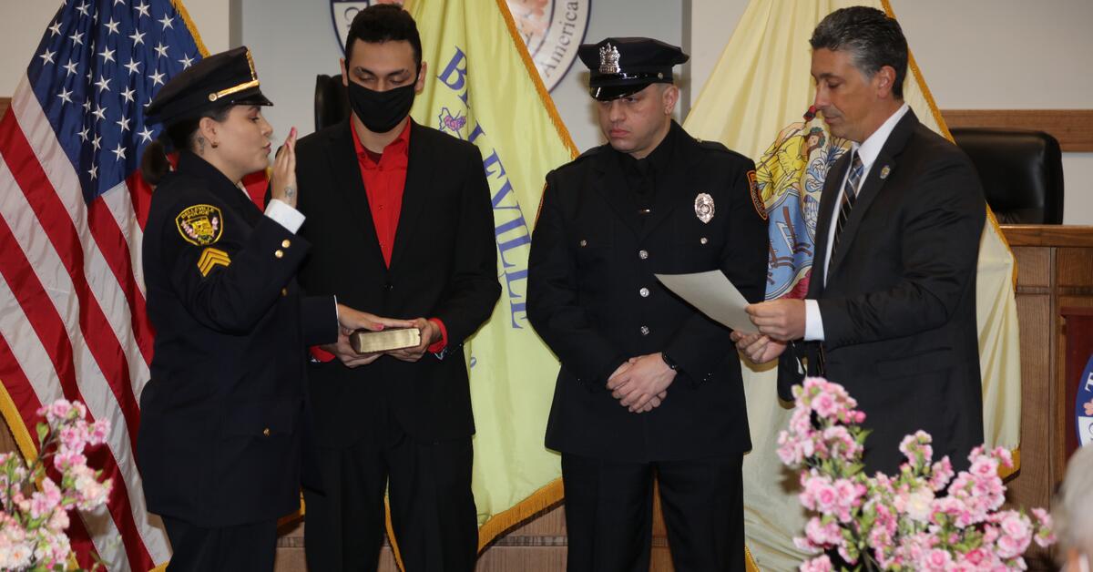 First Latina Officer Promoted to Sergeant in Belleville