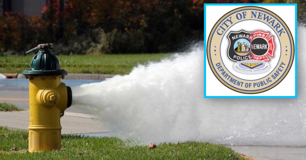 ALERT: Newark Fall Fire Hydrant Inspections Continues