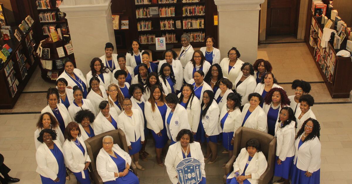 Zeta Phi Beta Sorority Inc. Gamma Omicron Zeta Chapter Celebrates ...