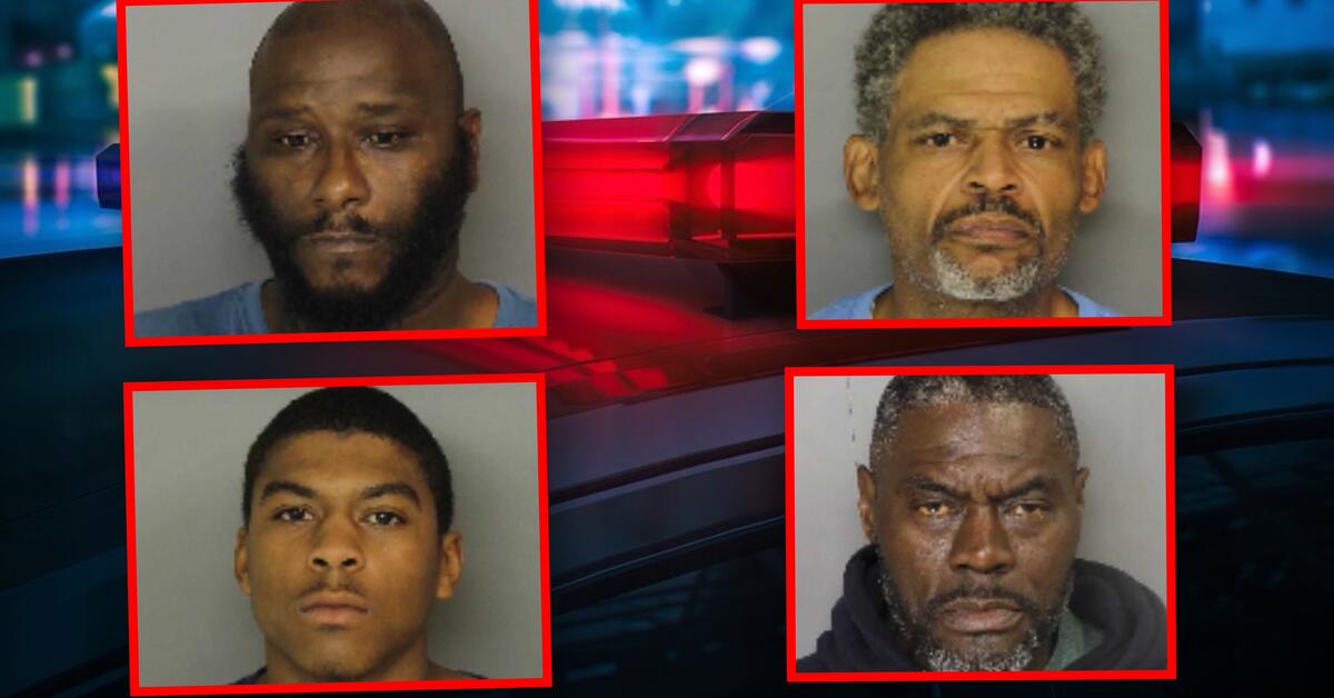 Four Arrested in Downtown Newark Police Drug Takedown Operation