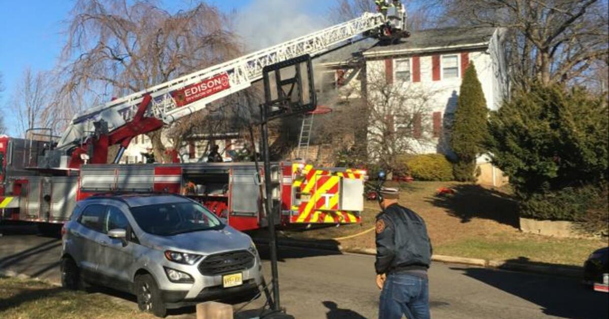 UPDATE: Two Victims, Dog Killed in Edison Two-Alarm House Fire