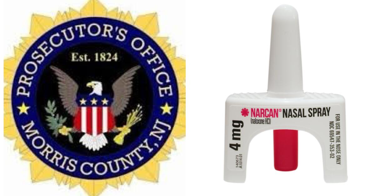Morris County Law Enforcement Marks 1,000 Overdose Reversals