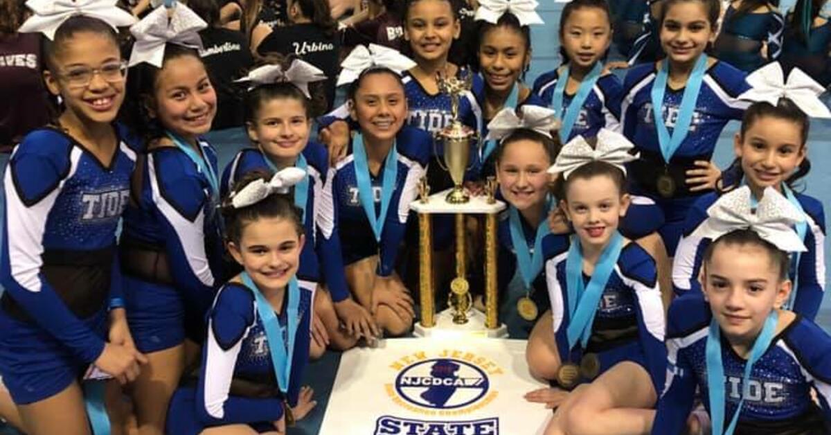 Harrison 'Tide' Cheerleaders Crowned New Jersey State Champions; Back ...