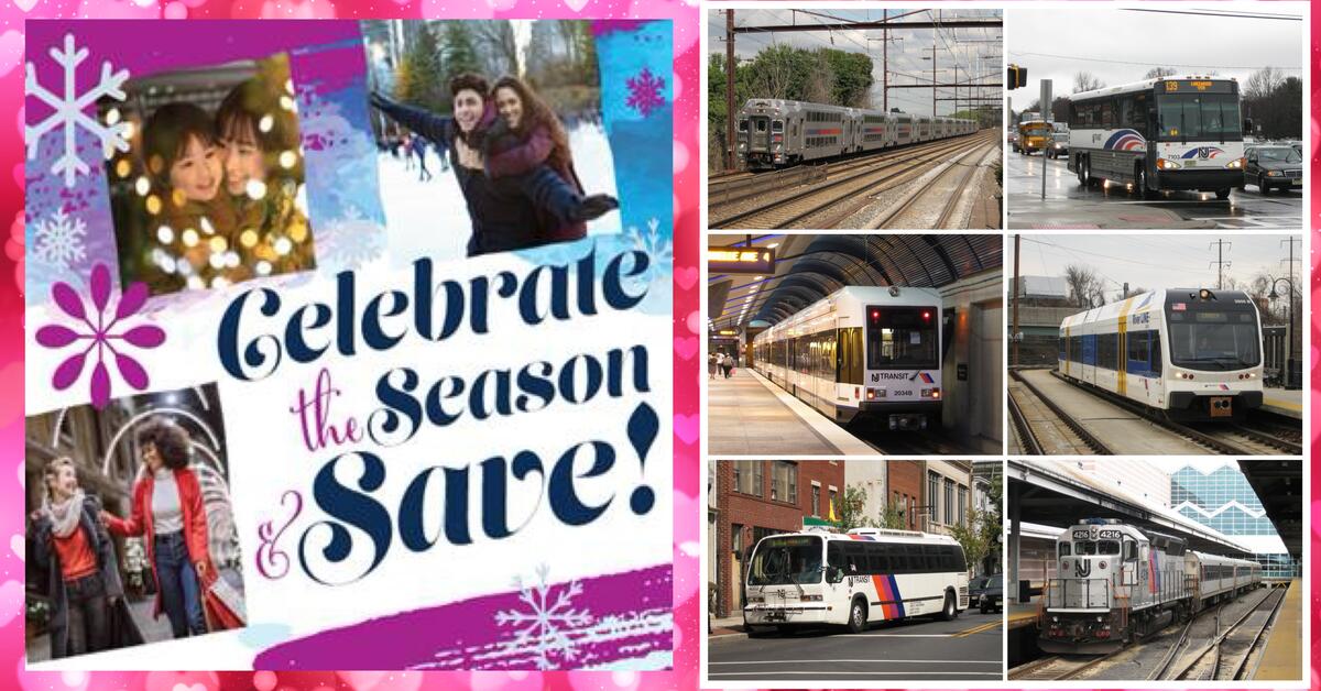 NJ Transit Launches Holiday Travel Promotions