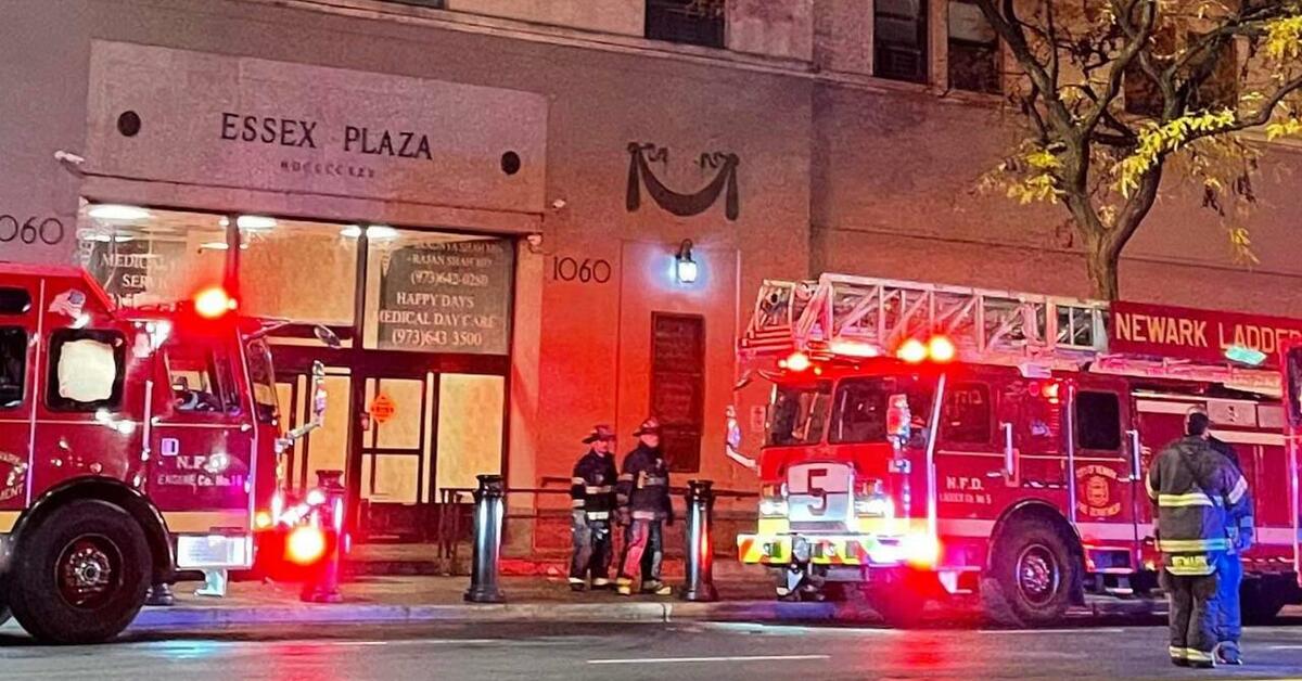 2-Alarm Fire Tears Through Senior Building in Downtown Newark