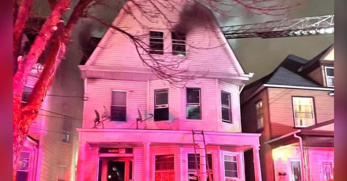 BREAKING: Fire Guts House in Newark's North Ward