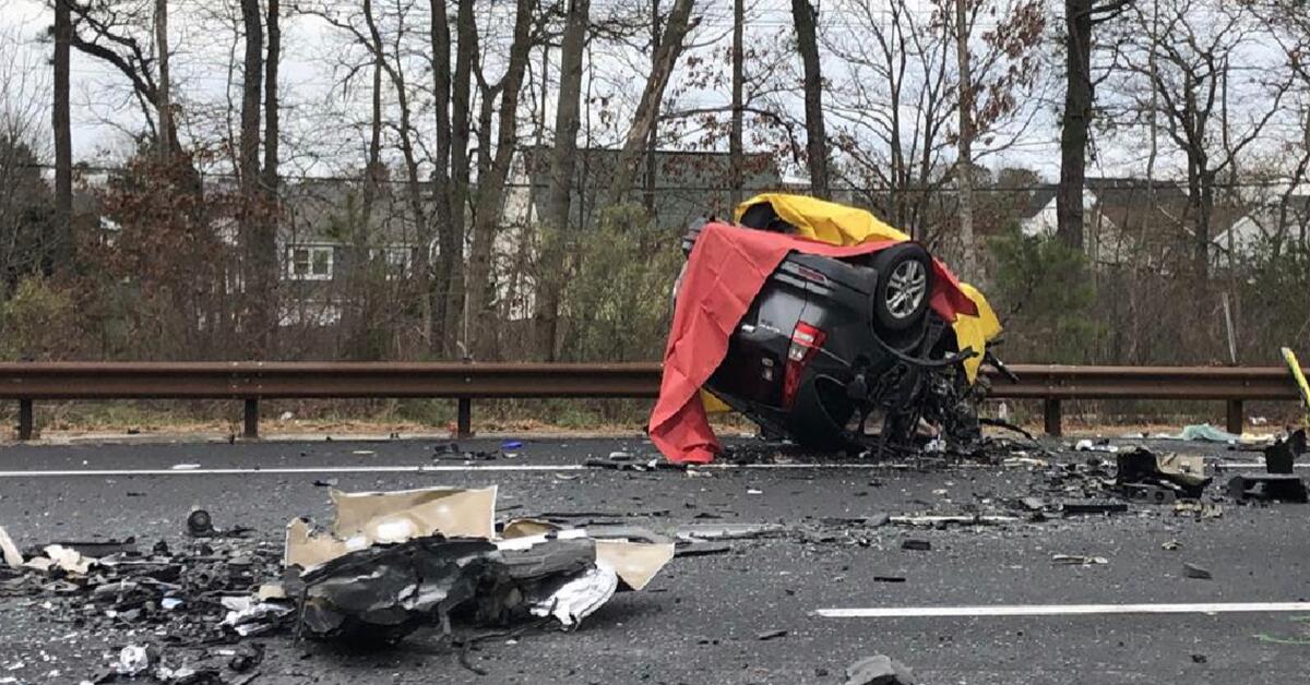 Update Two Dead In Wrong Way Crash On Garden State Parkway In Barnegat