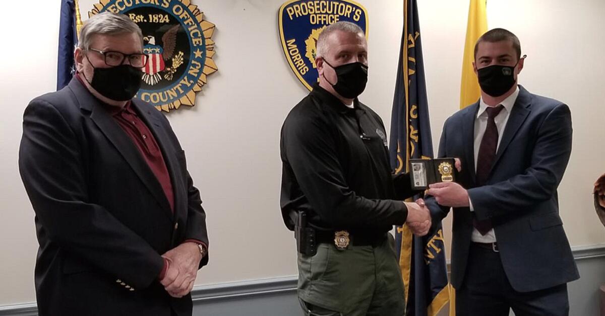 New Detective Sworn in at Morris County Prosecutor’s Office