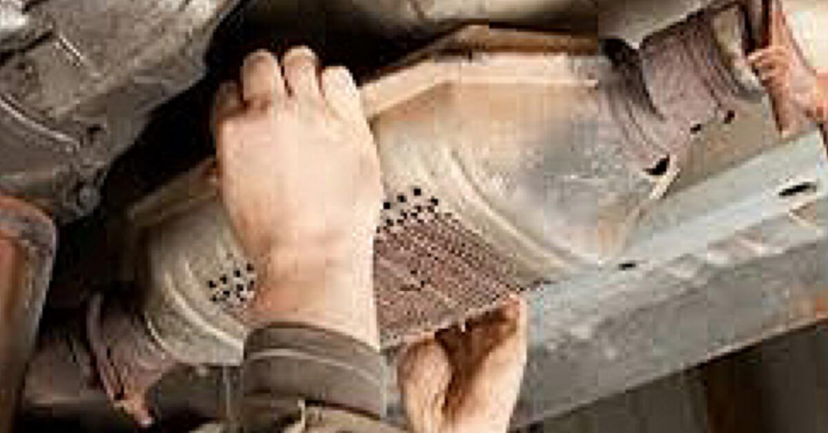 Catalytic Converter Cut from Vehicle at Business Complex in Bloomfield