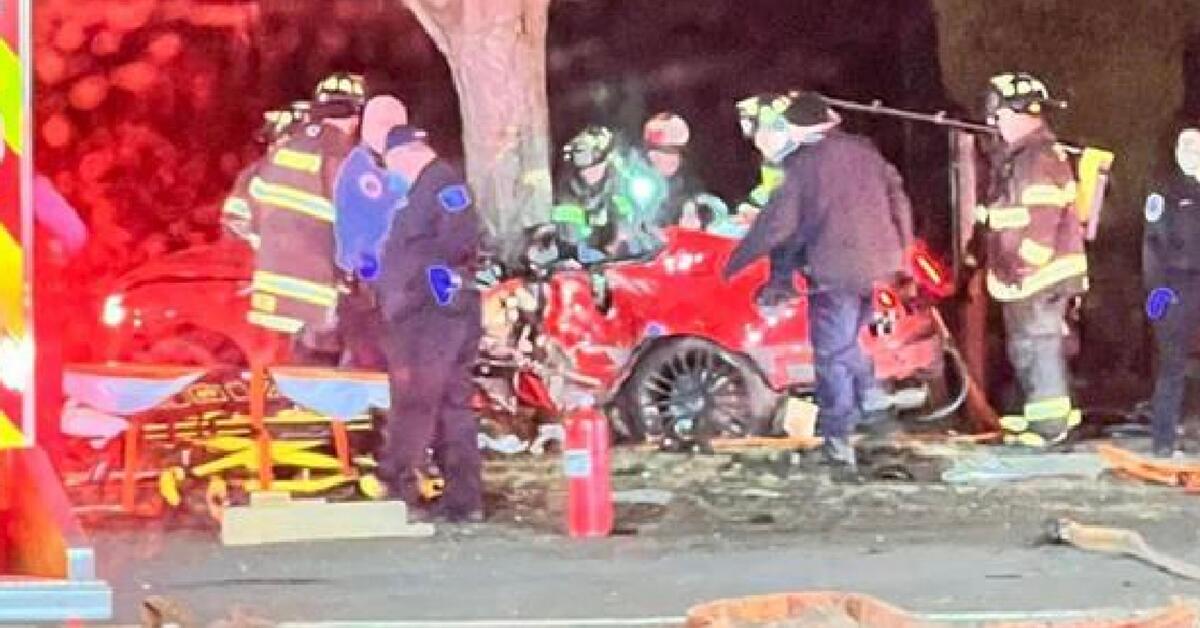 UPDATE: Two Killed After Car Crashed into Tree in Edison