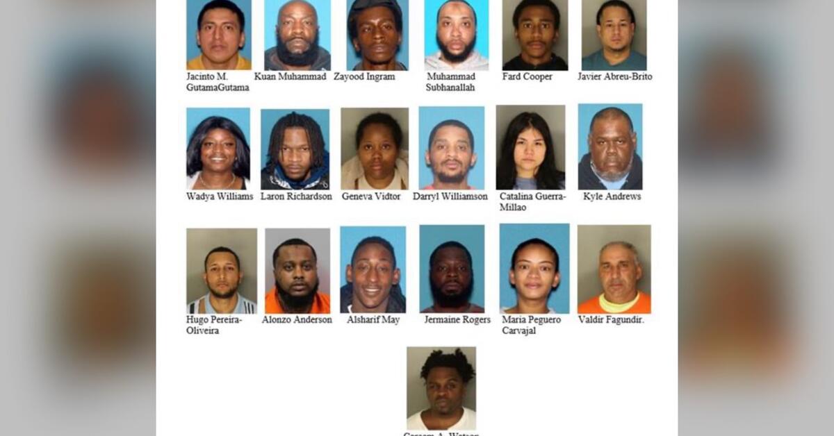 Newark Police Report 19 Fugitive Arrests in Latest Warrant Roundup