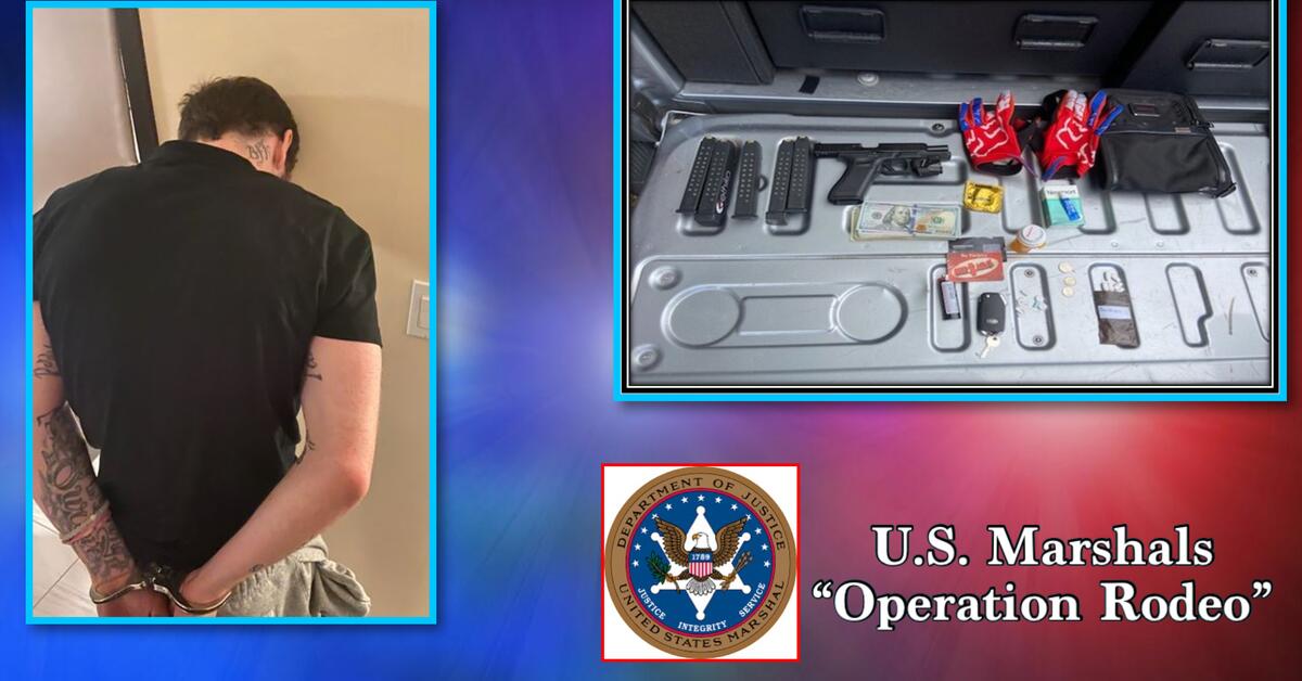 BREAKING: U.S. Marshals ‘Operation Rodeo’ Bust Dozens of Gang Members ...