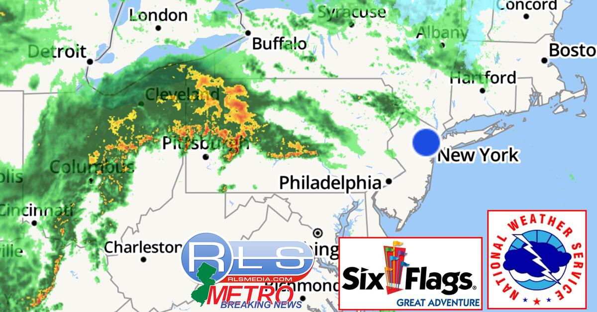 NWS Radar Shows Rain Preparing to Disrupt Saturday Plans in Newark Area
