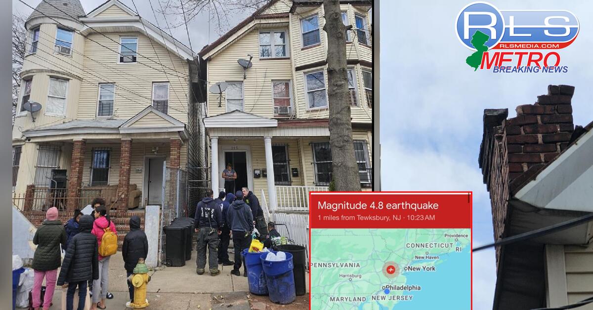 OVER TWO DOZEN DISPLACED: Earthquake Forces Evacuations in Newark After ...
