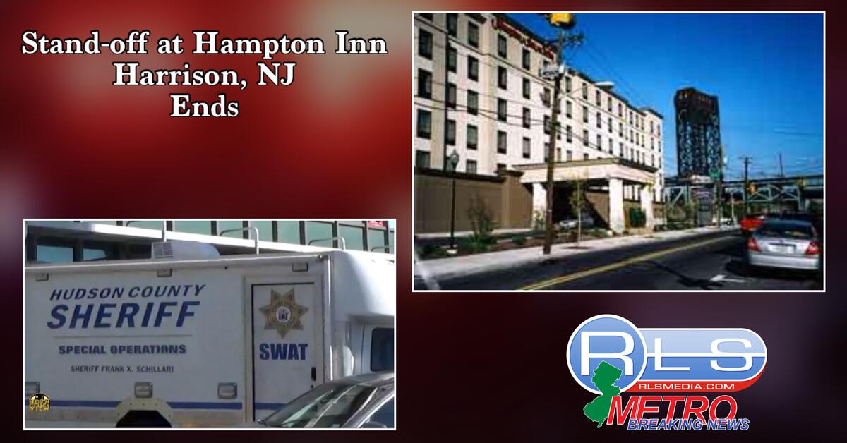 UPDATE: Hudson County SWAT, Harrison Police Apprehend Man After Hours Long Hotel Standoff