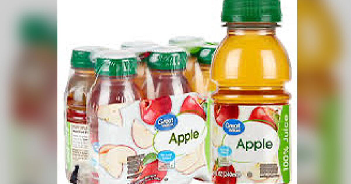 Walmart Recalls Apple Juice Over Health Concerns in 25 States ...