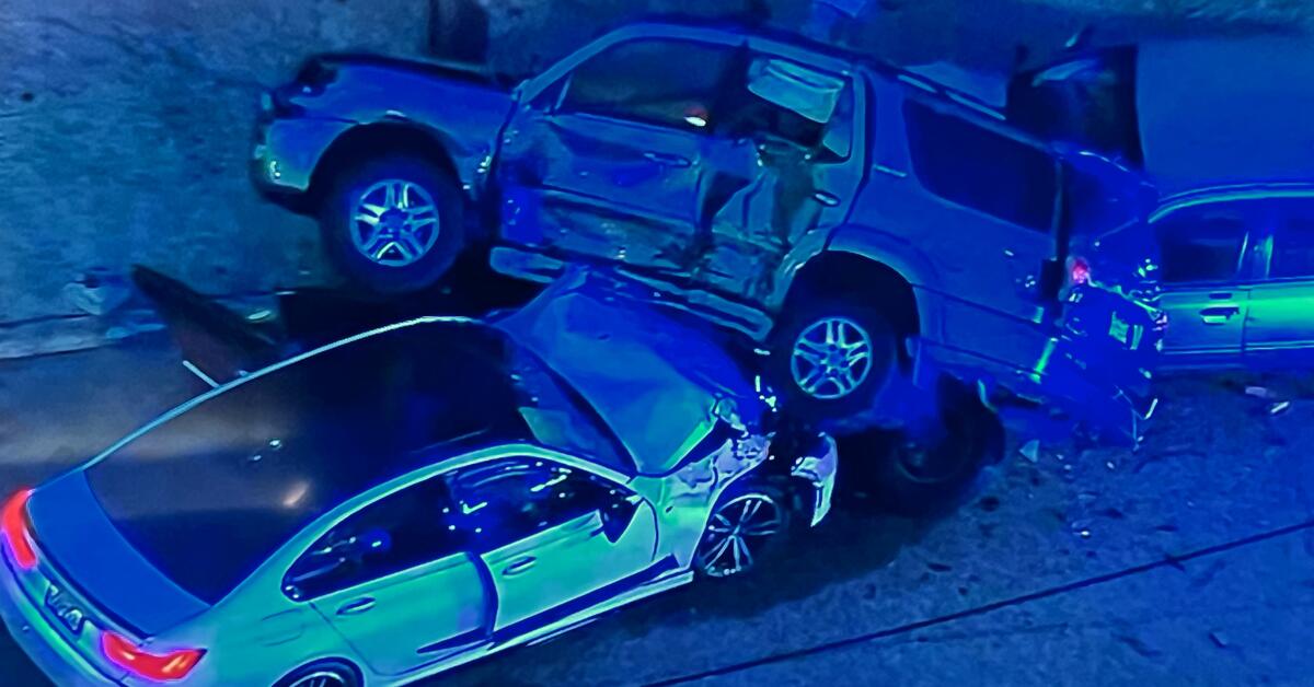 BREAKING: High-Speed Pursuit from Elizabeth Ends in Crash in Newark