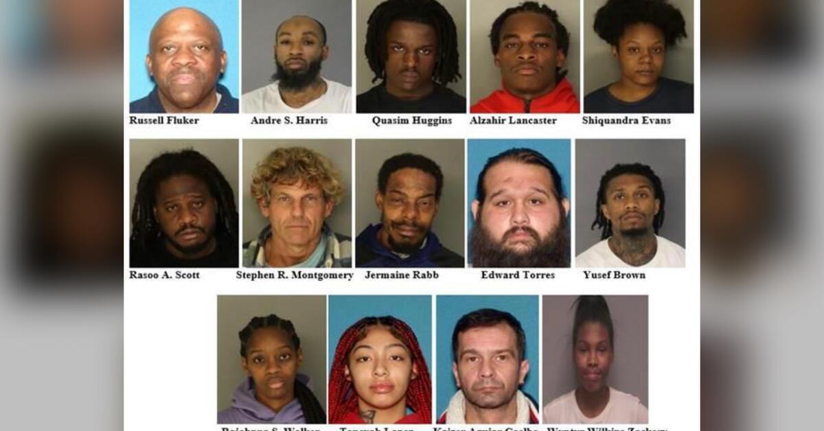 14 Arrested in Newark Police Fugitive Roundup