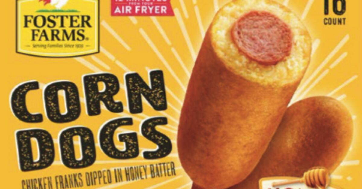 Nearly 4 Million Pounds of Chicken Corn Dogs Recalled Nationwide