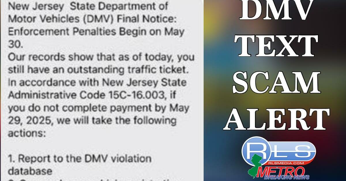 Scam Text Messages Claiming to Be From DMV Resurface in New Jersey