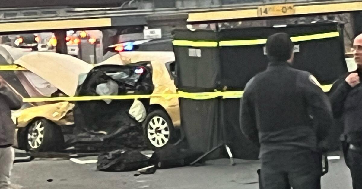 BREAKING UPDATE: Two Killed After Speeding Vehicle Plows Into Cab in ...