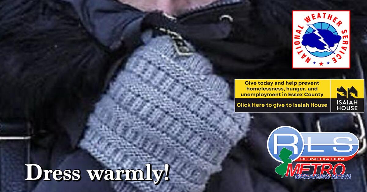 Winds, Bitter Cold Team Up for a Frigid Friday in Newark