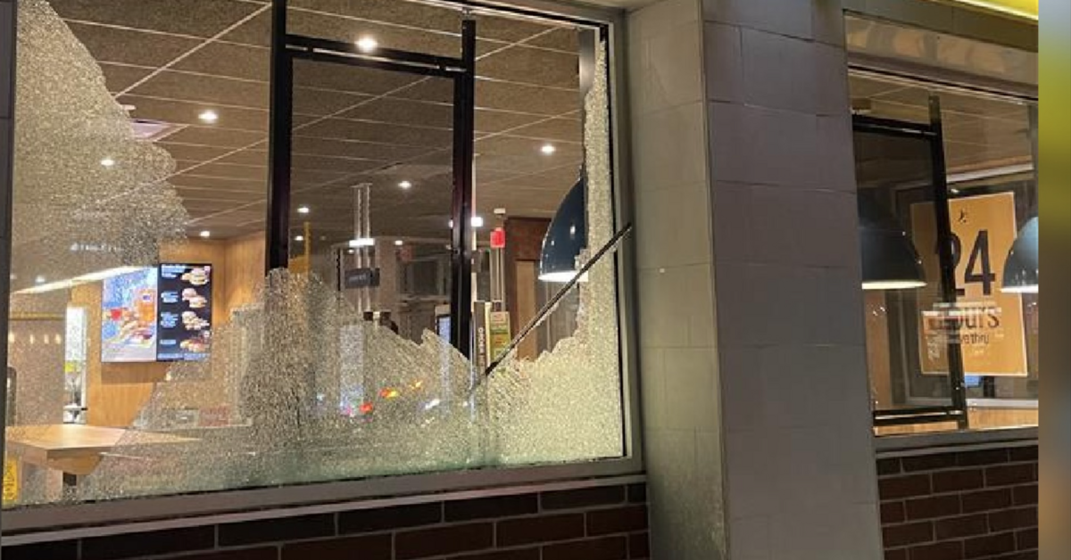 NJ McDonald's Window Blown Out in Early Morning Shooting