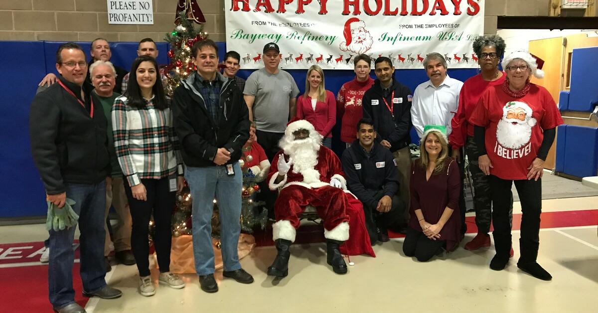 Phillips 66 Bayway Refinery, Infineum Hosts Holiday Giveaway Event in ...