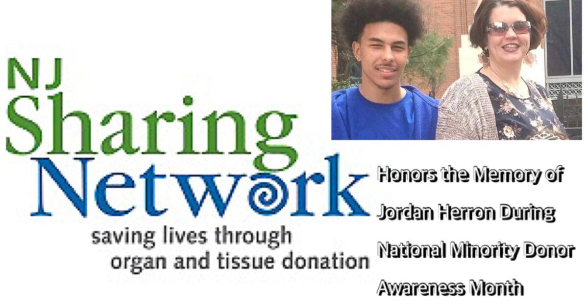 NJ Sharing Network Honors the Memory of Jersey City's Jordan Herron