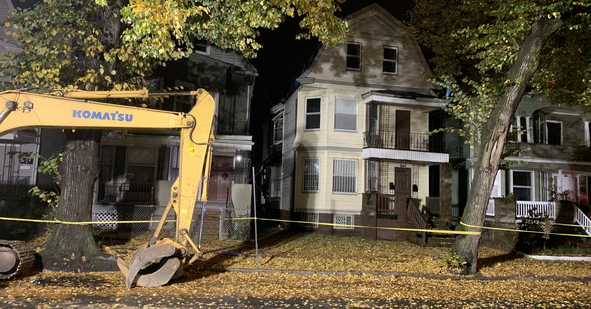 Partial House Collapse Under Investigation in East Orange