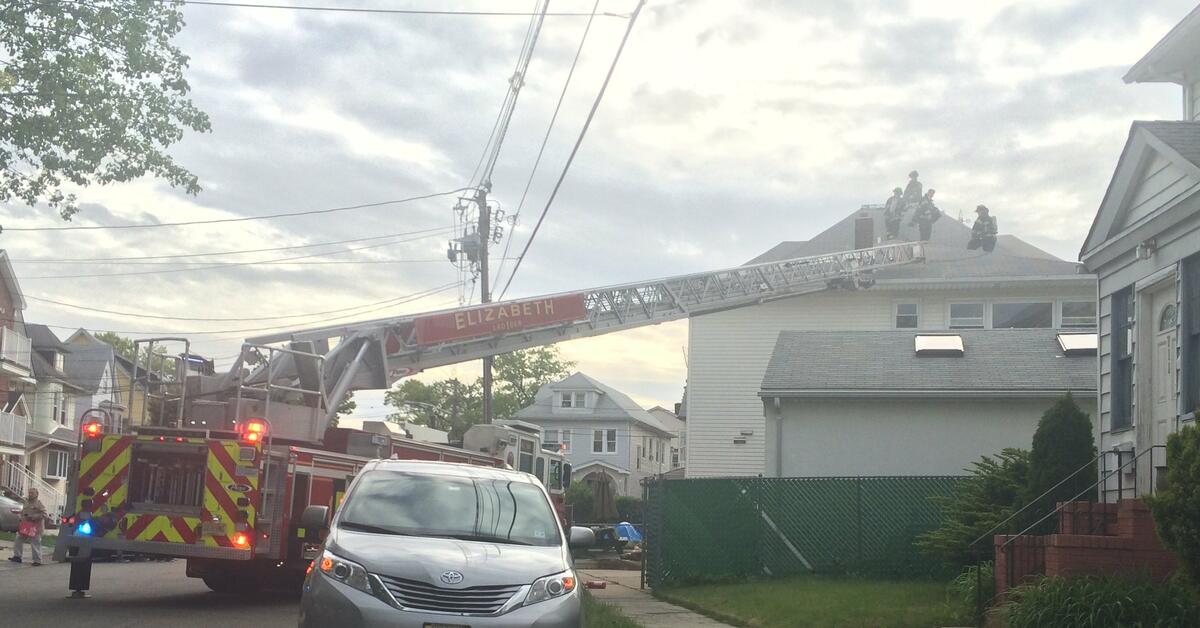 Firefighters Swiftly Extinguish Basement Fire in Elizabeth