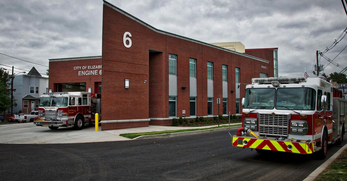 Ribbon Cutting Ceremony Held at Newly Constructed Firehouse in Elizabeth