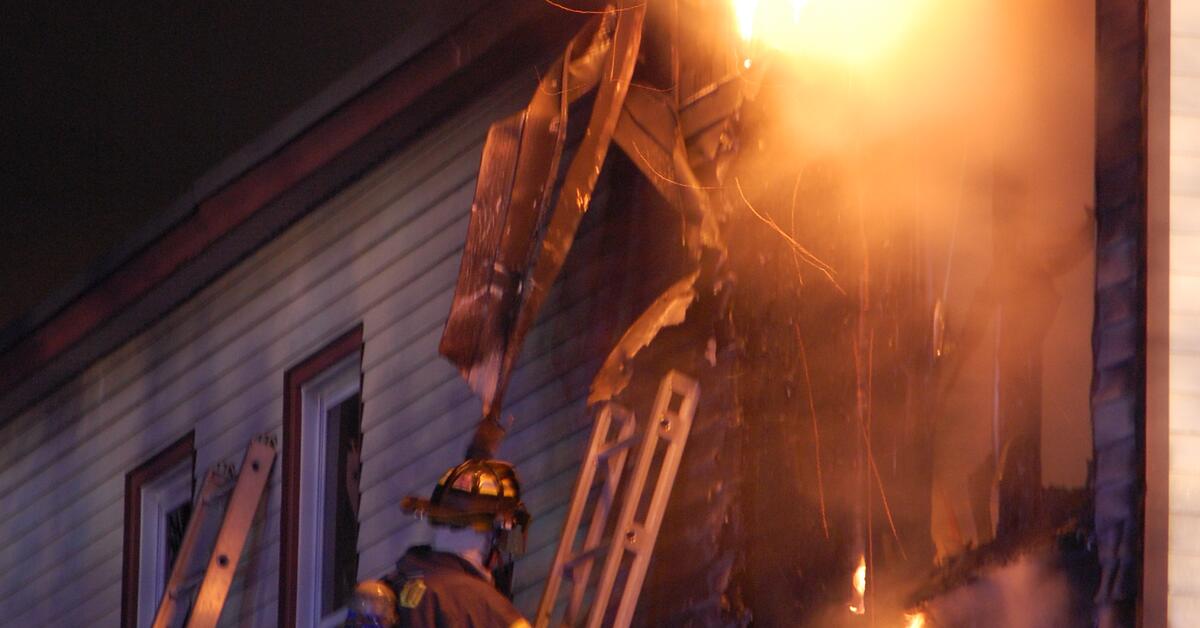 Firefighters Battle Two-Alarm House Fire in Garfield