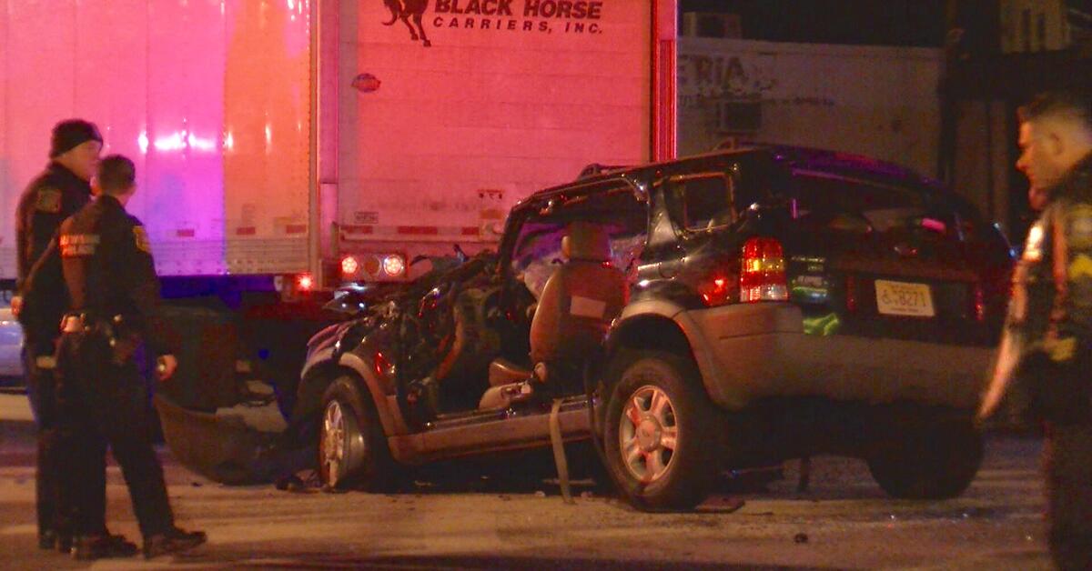 Newark Emergency Responders Rescue Several from Crashed SUV