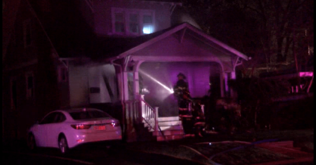 Firefighters Battle Early Morning House Fire in Rahway