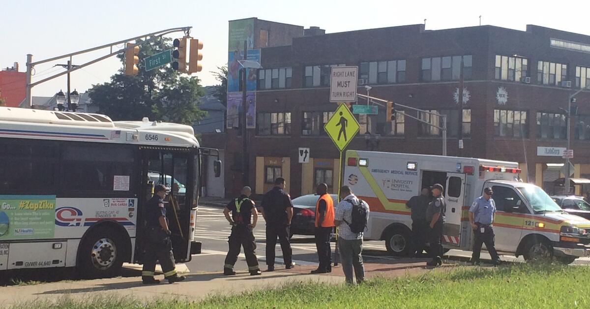 Several Injured After NJ Transit Bus Brakes to Avoid Collision