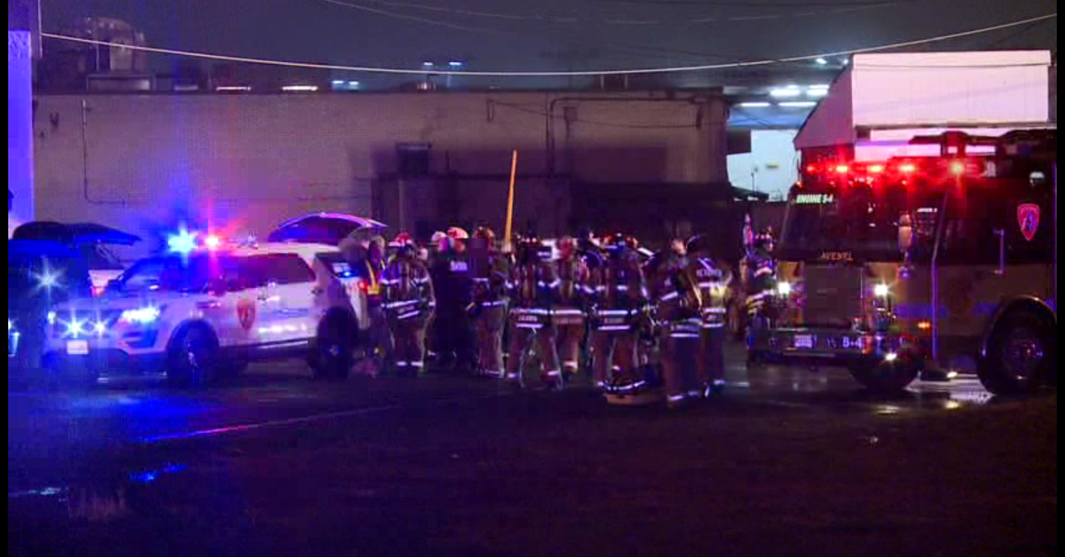 Firefighters Battle Fire at East Jersey State Prison