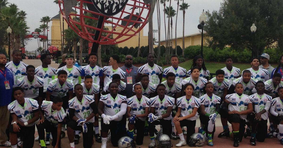Championship Day for Newark's Brick City Lions Pop Warner Football Team