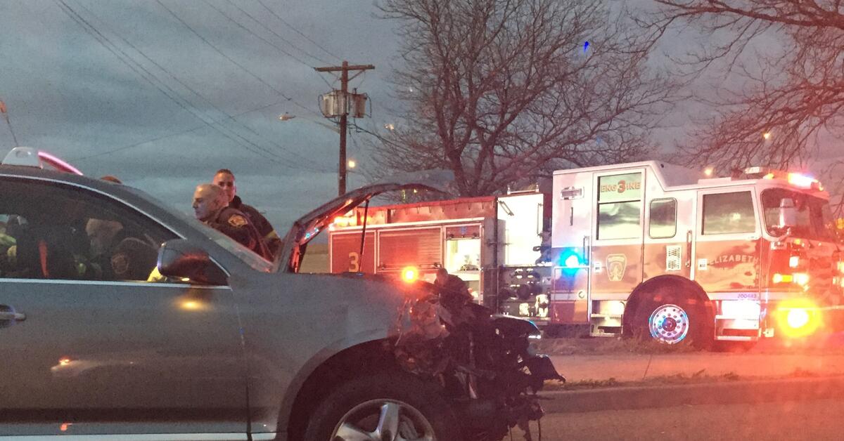Elizabeth Crash Causes Traffic Delays on North Avenue Elizabeth Crash Causes Traffic Delays on North Avenue