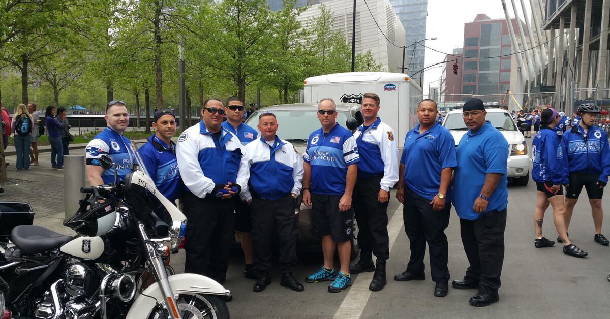 Linden Police Joins 18th Annual Police Unity Tour